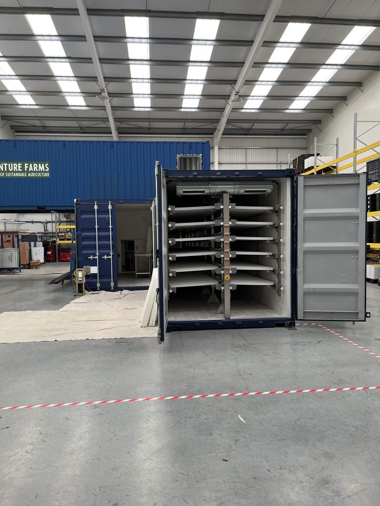 40ft High Cube Single Use Containers Fitted out as Development Vertical ...