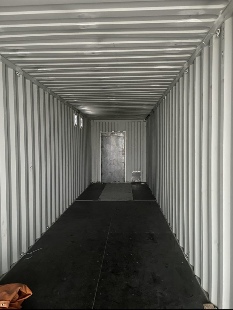40ft High Cube Single Use Containers Fitted out as Development Vertical ...